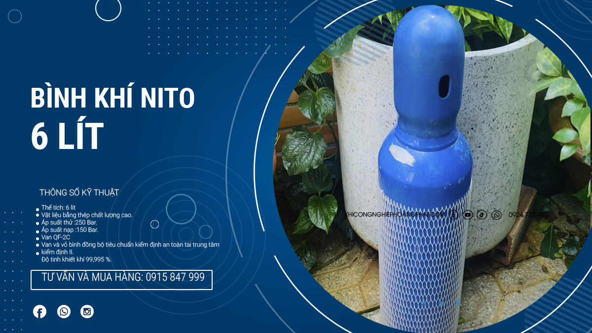 Bán, Đổi, Cho Thuê, Nạp bình khí Nito công nghiệp