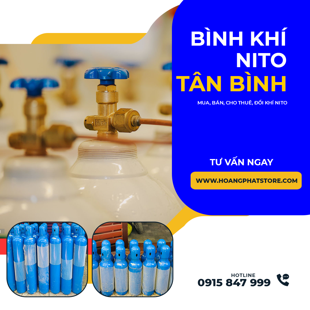 thuê bình khí Nito tại Tân Bình - Hoàng Phát| Khí công nghiệp | Khí Y ...