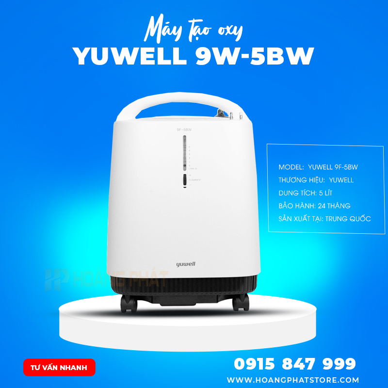 Máy Tạo Oxy Yuwell 9F-5BW | Hoàng Phát Store